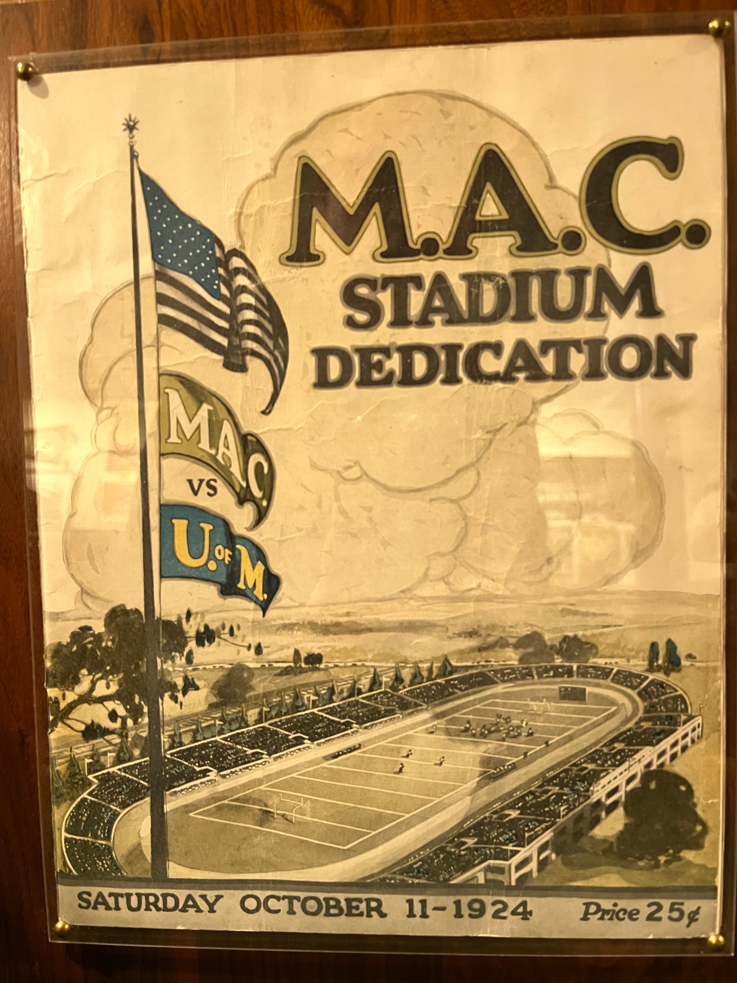 Classic MSU Football Program Covers