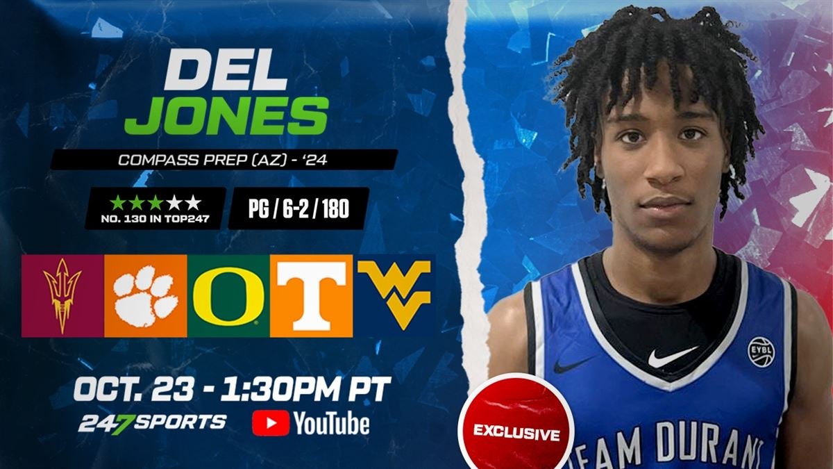 Top-150 senior Del Jones will announce his college choice live with ...