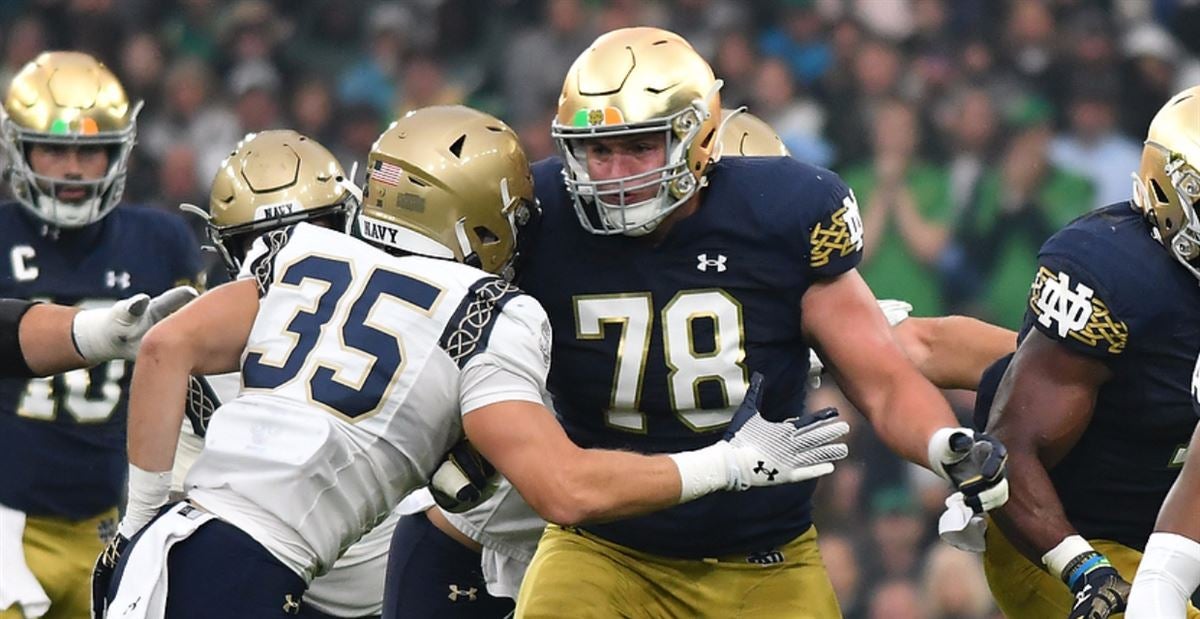 Brick-by-Brick, Pat Coogan Constructs Notre Dame’s Starting Left Guard