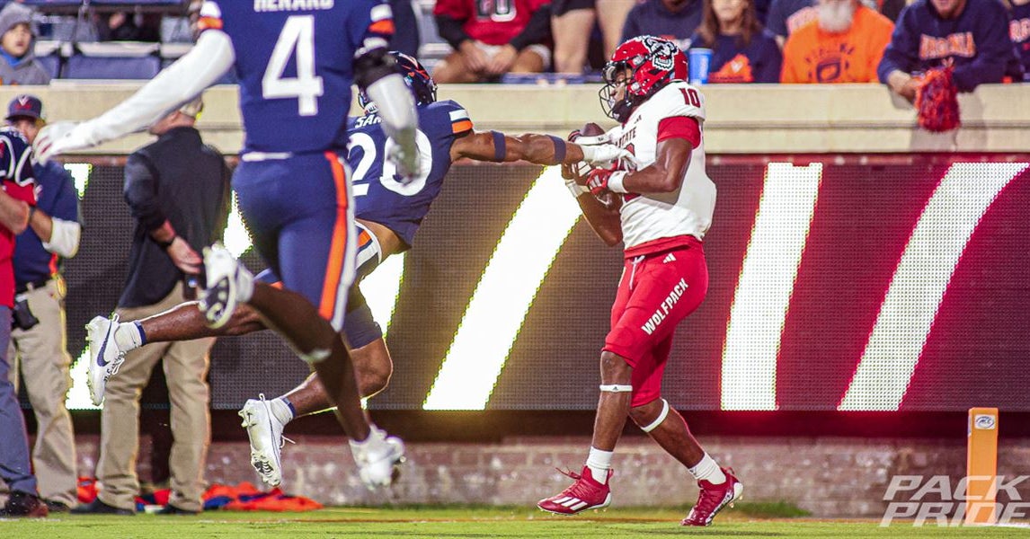 NC State WR Kevin Concepcion wins ACC Rookie of the Week