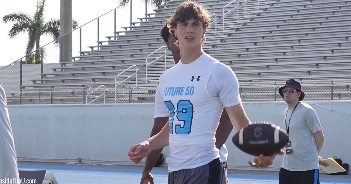 VIDEO: 2027 QB Keegan Croucher at UA Next Future 50