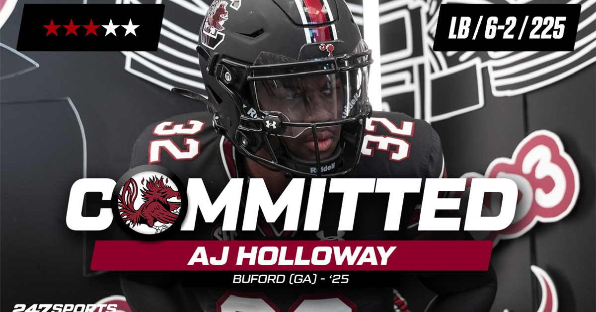Linebacker AJ Holloway commits to South Carolina