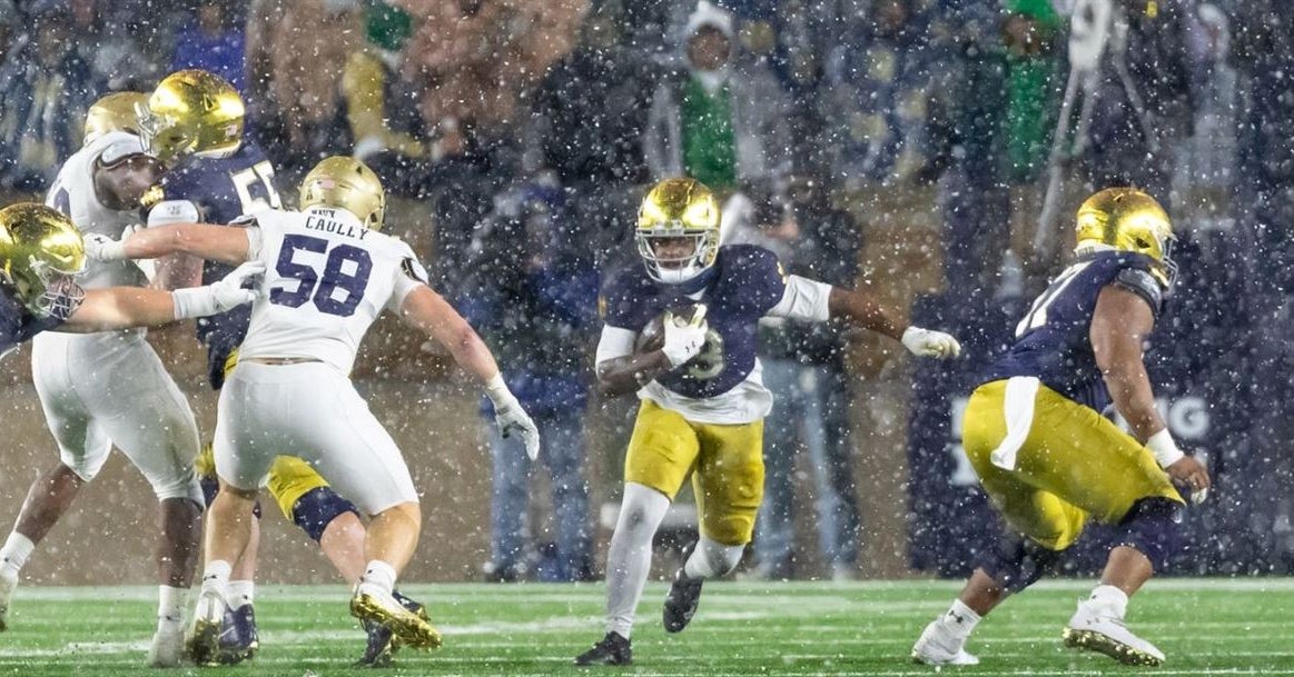 Notre Dame Running Back Gi'Bran Payne Enters the Transfer Portal
