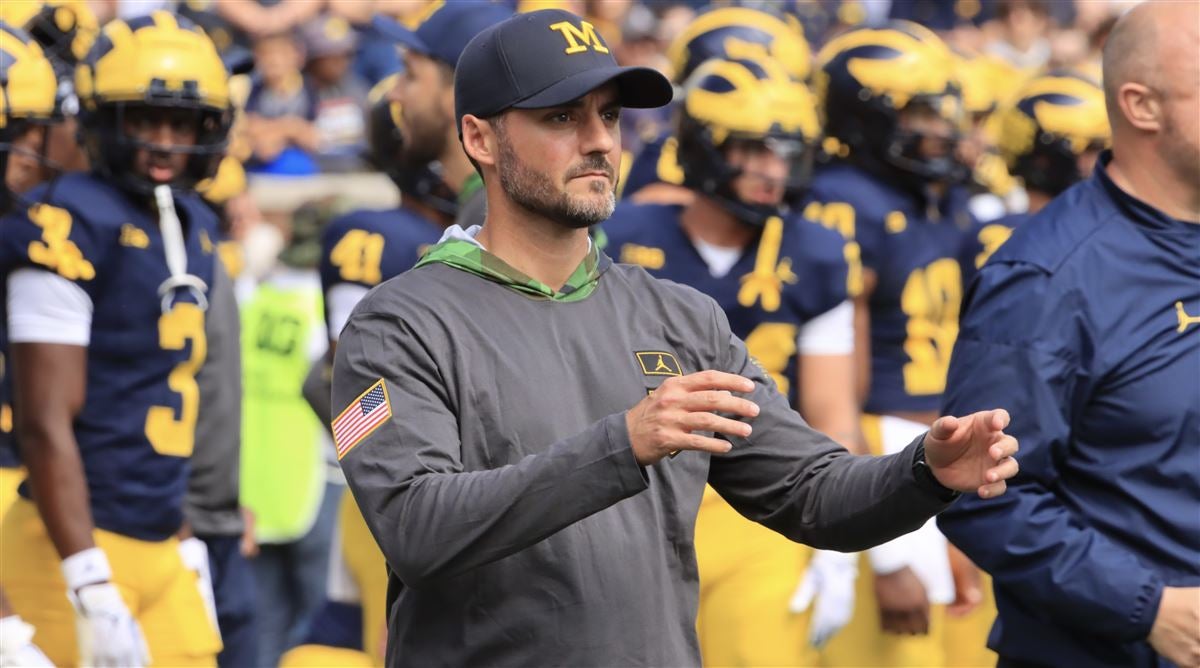 Michigan DC Jesse Minter breaks down Alabama, Jalen Milroe, Wolverines ...