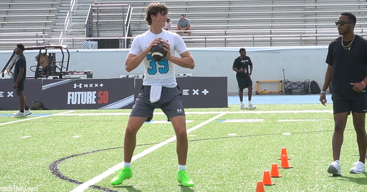 2027 QB Keegan Croucher reviews UA Next Future 50 following Miami offer