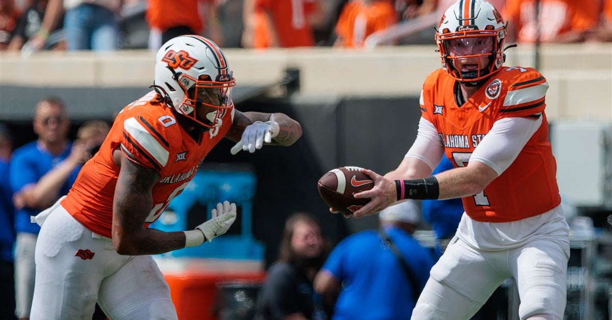 Pro Football Focus: Snap counts and grades from Oklahoma State’s win ...
