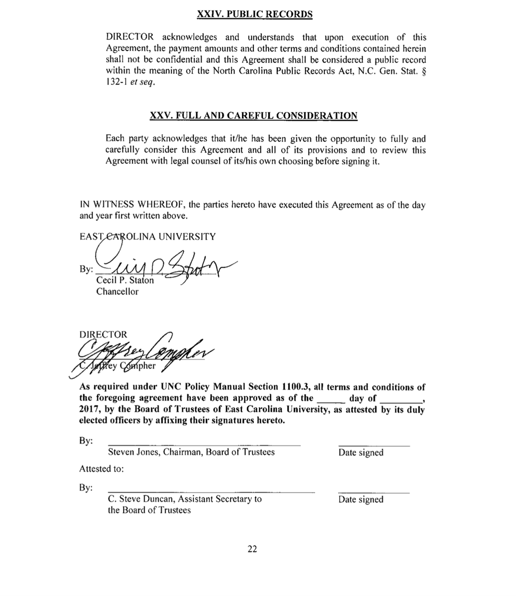 A look into Jeff Compher's recent contract extension