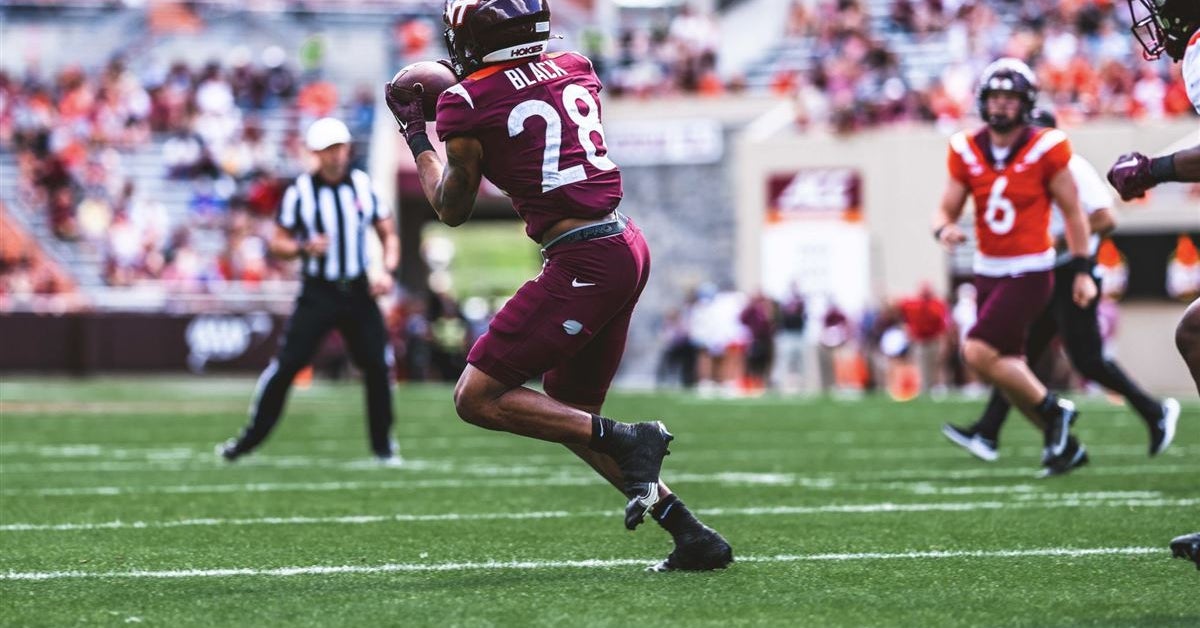 Hokies RB Chance Black to transfer