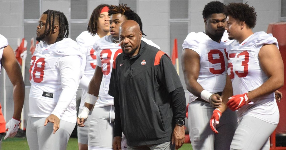 Watch: Ohio State defensive line drills, defense gets lined up at ...