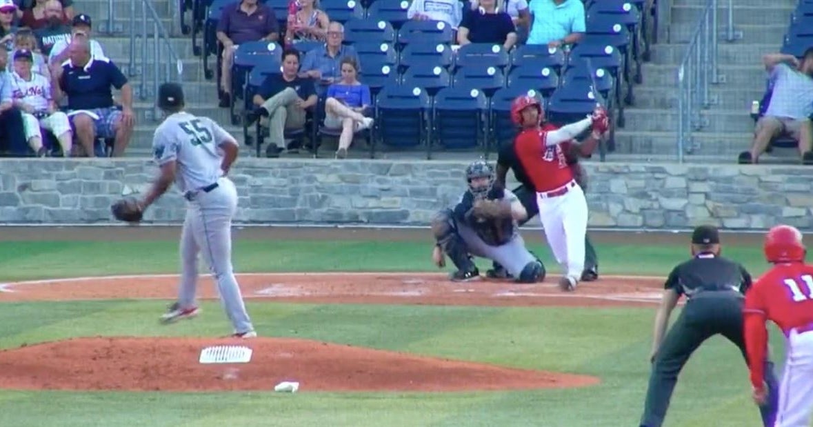 Watch: Trey Lipscomb launches first professional home run