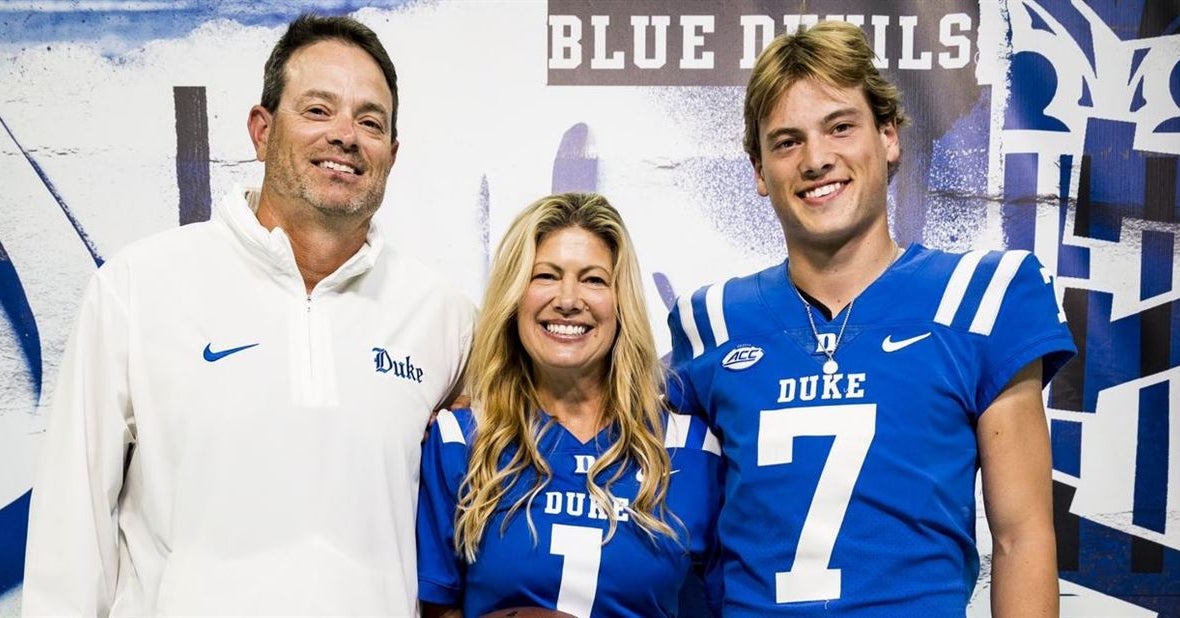 Duke zeroes in on 2025 QB Dillon Duff who returned to Durham this weekend