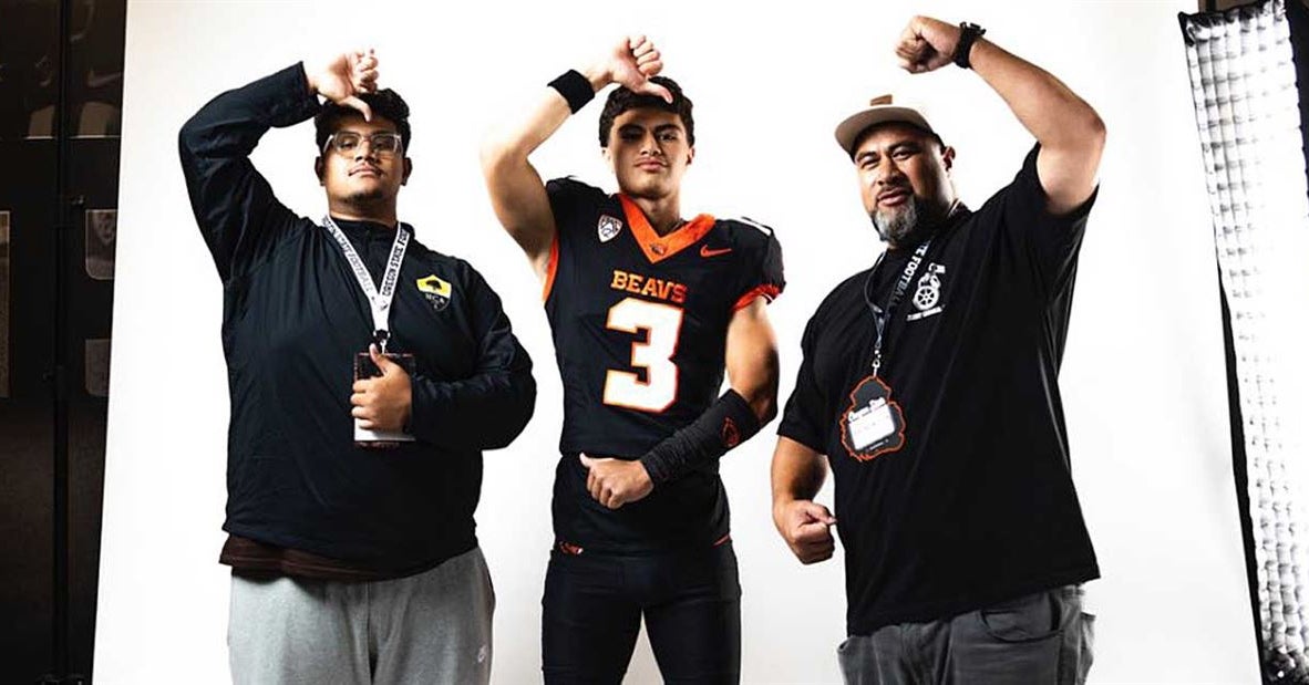 Oregon State official visit makes major impact on QB Tristan Ti'a