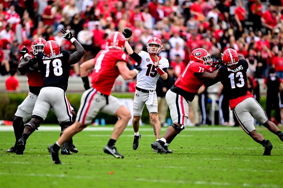 Georgia G-Day spring game kickoff time, network set - Football Alliance
