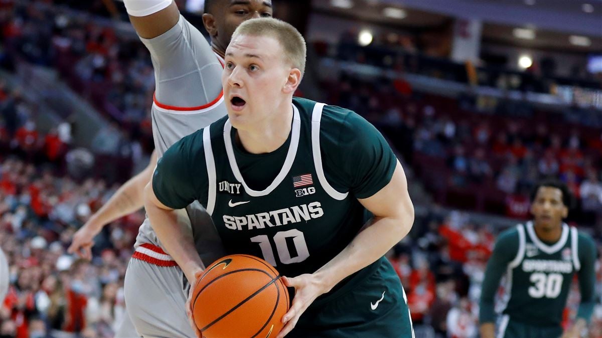 Utah Jazz announce signing of Michigan State forward Joey Hauser to two ...