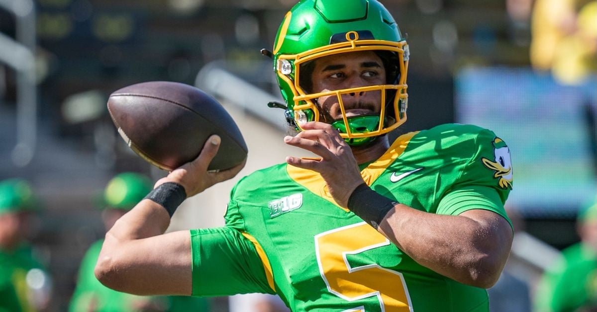 Everything Dante Moore said about Oregon's opening win over Montana State