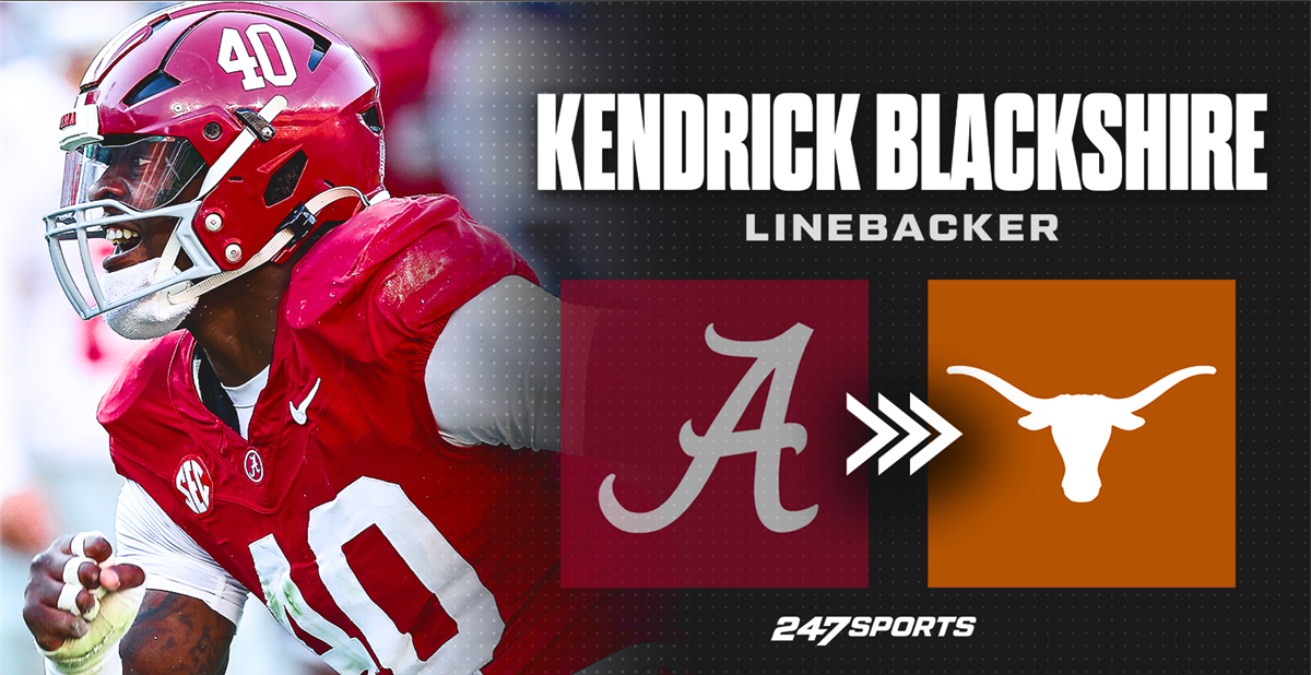Texas lands Alabama transfer in LB Kendrick Blackshire