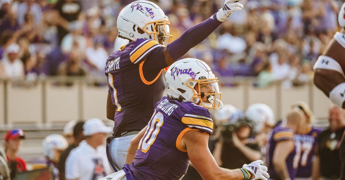 ECU makes program history in multiple ways in first win of 2025