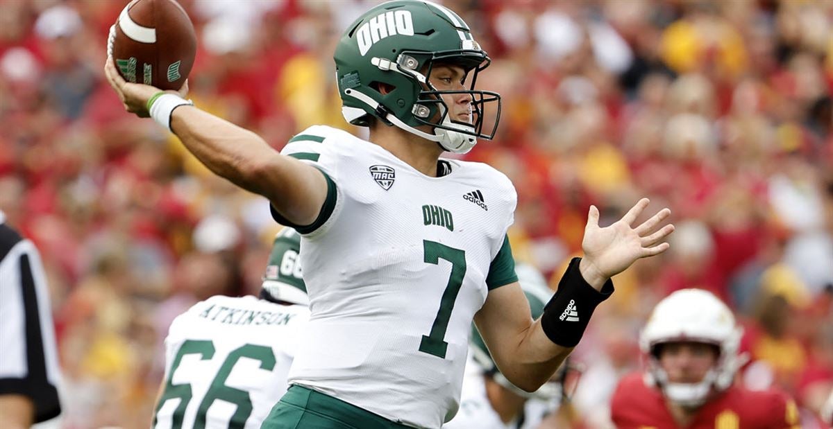 Ohio QB transfer Kurtis Rourke commits to Indiana