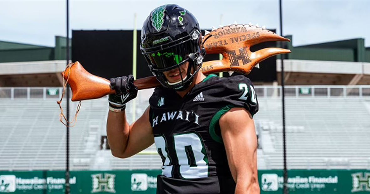 In-state LB Zaden Mariteragi breaks down his commitment to Hawaii
