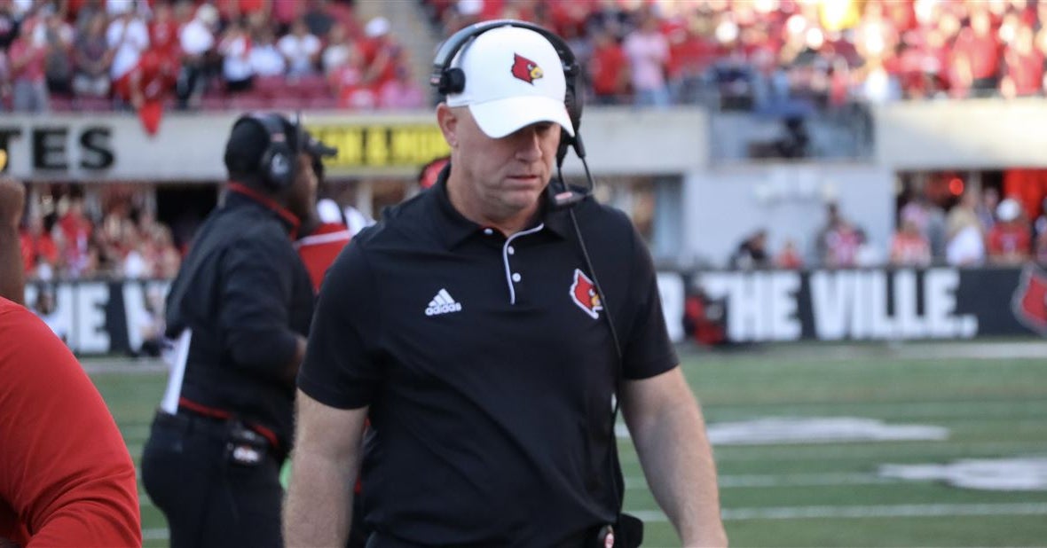 TRANSCRIPT: Louisville coach Jeff Brohm after a win over Jacksonville State