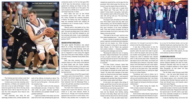 Throwback Thursday: Penn State basketball's wild 2001 NCAA run