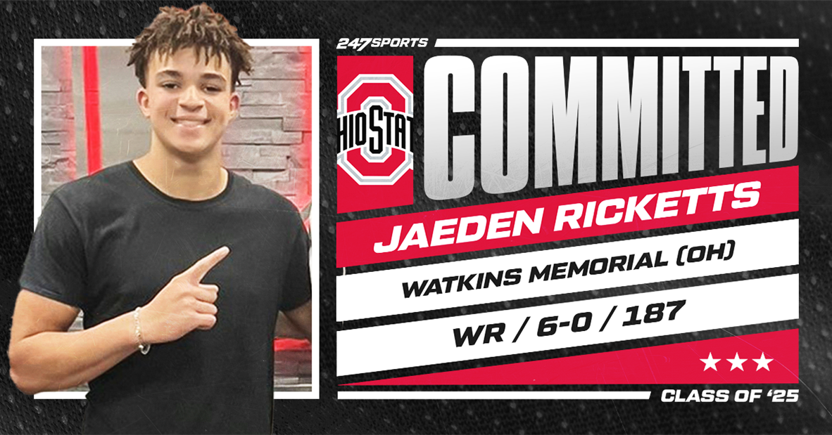 WR Jaeden Ricketts commits to Ohio State