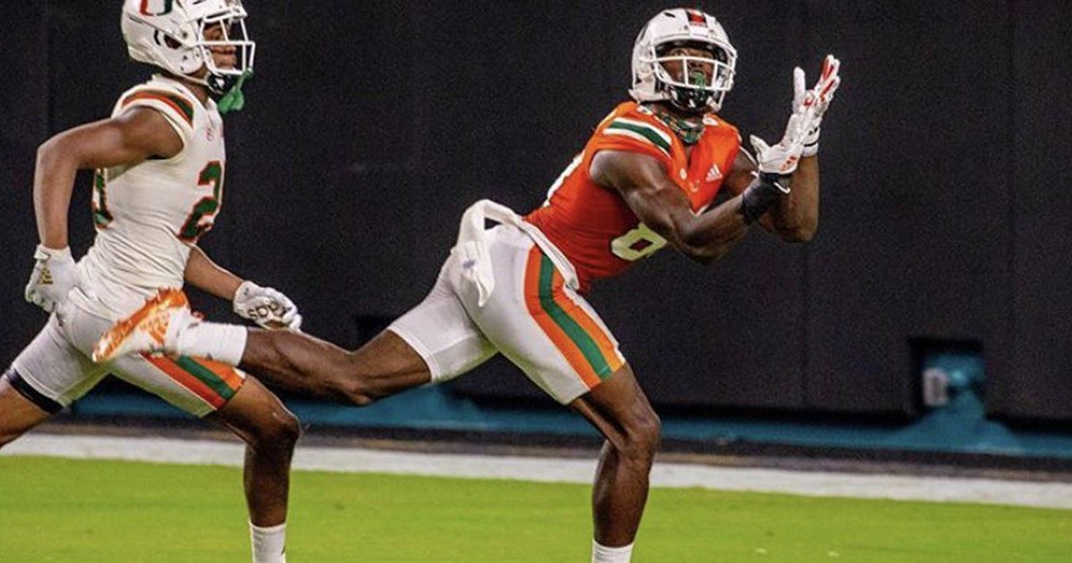 Freshman WR Michael Redding III scores first TD, finding a role