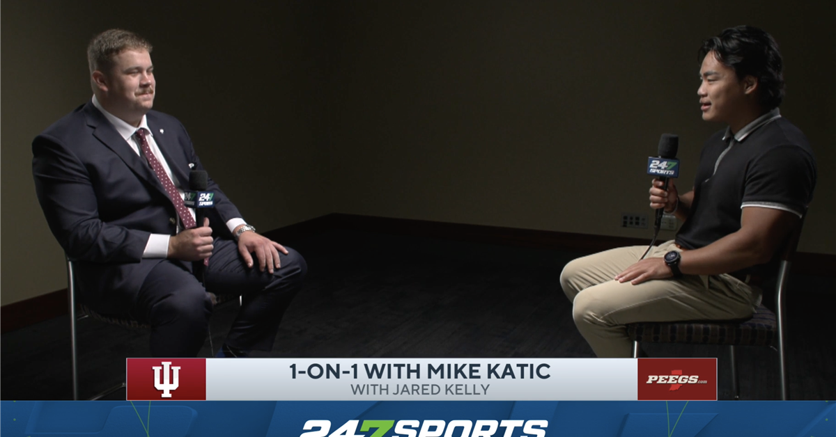 WATCH: 247Sports exclusive one-on-one with Indiana OL Mike Katic