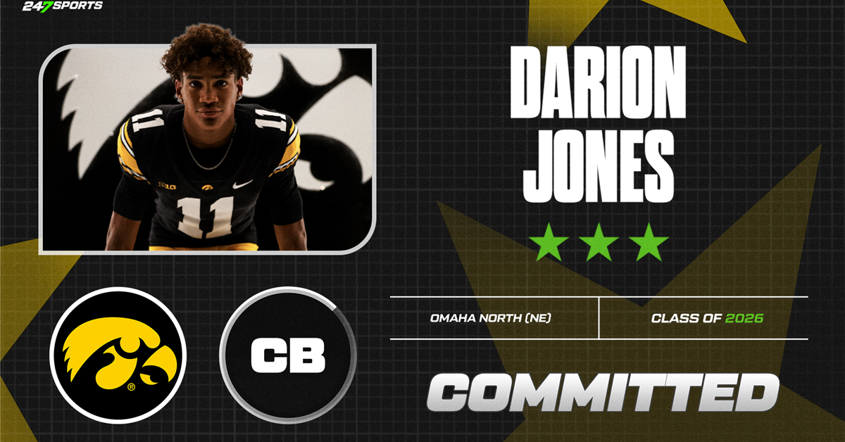 Iowa Football: Hawkeyes land three-star defensive back Darion Jones in ...