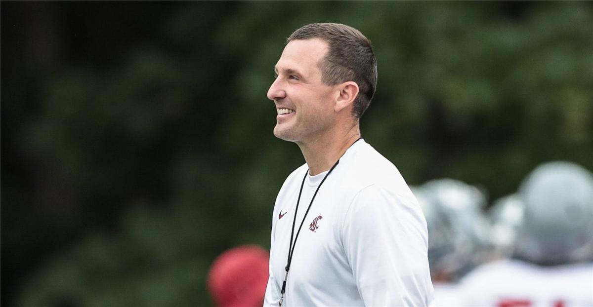 WSU's Jake Dickert talks run game fix; football movie 'right in my ...