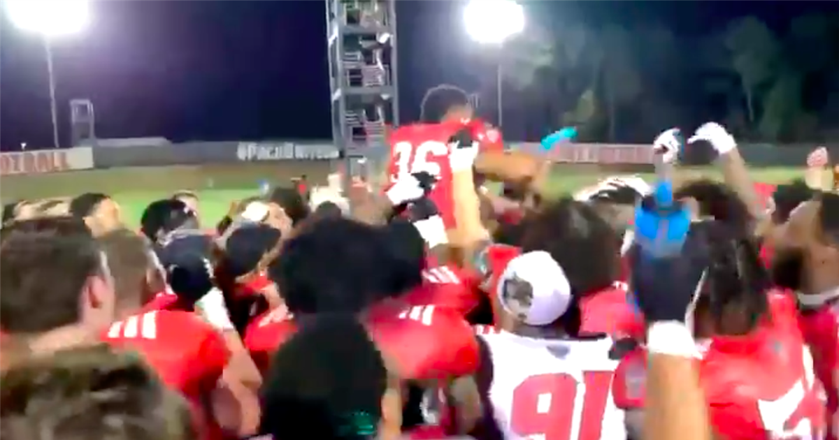 WATCH: NC State RB Demarcus Jones II awarded scholarship in spring camp