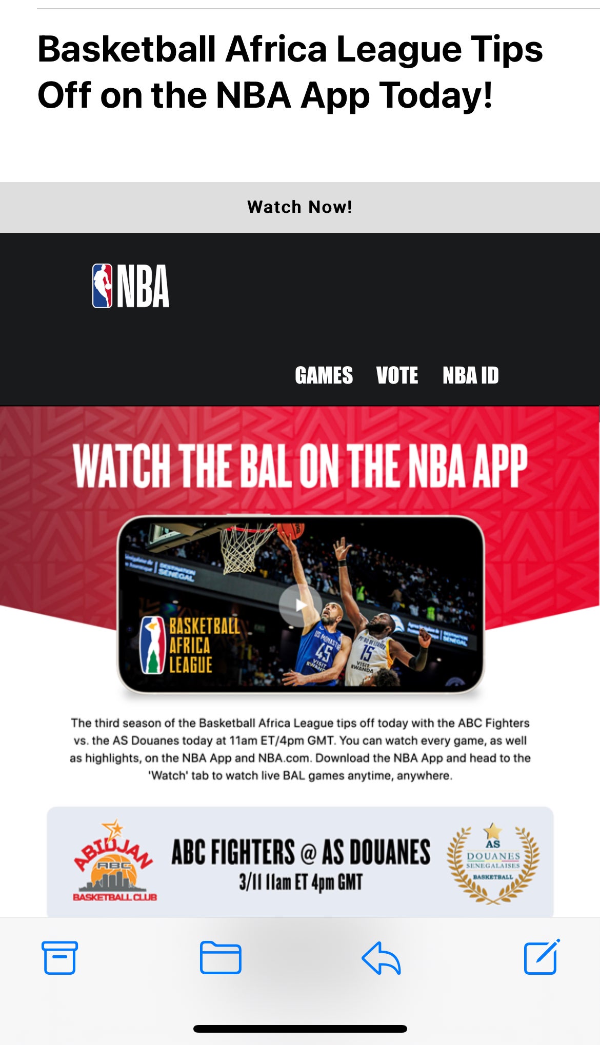 NBA Africa TV