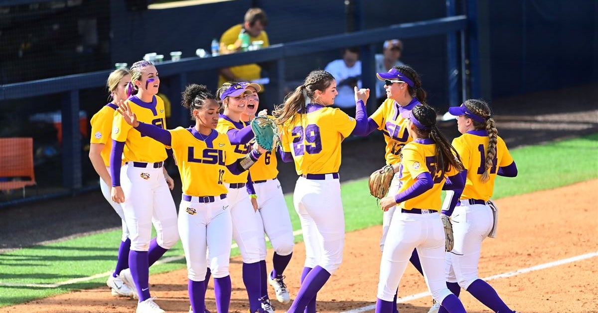 No. 12 LSU softball travels to McNeese in its final midweek game of the ...