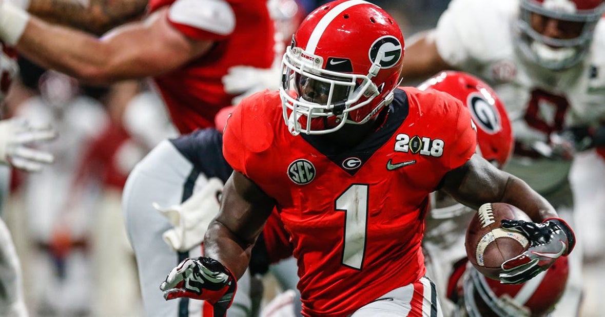 First look at Sony Michel in a Patriots uniform