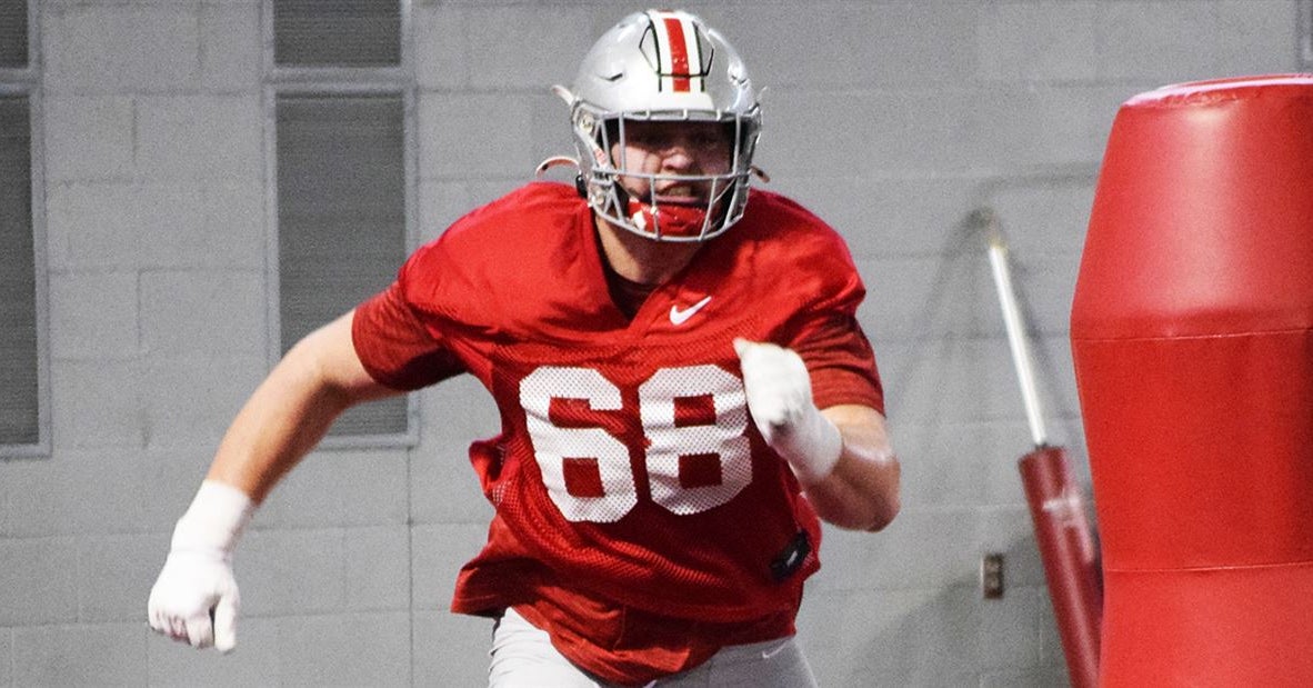Watch: George Fitzpatrick among OSU's rising stars on offensive line