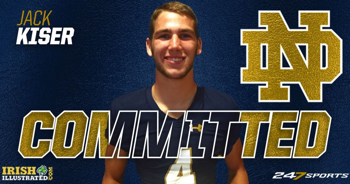BREAKING: In-state linebacker Jack Kiser commits to Notre Dame