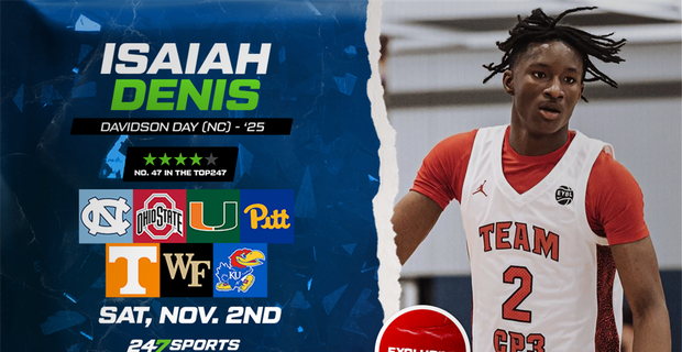 4-star guard Isaiah Denis sets commitment date, talks upcoming visits ...