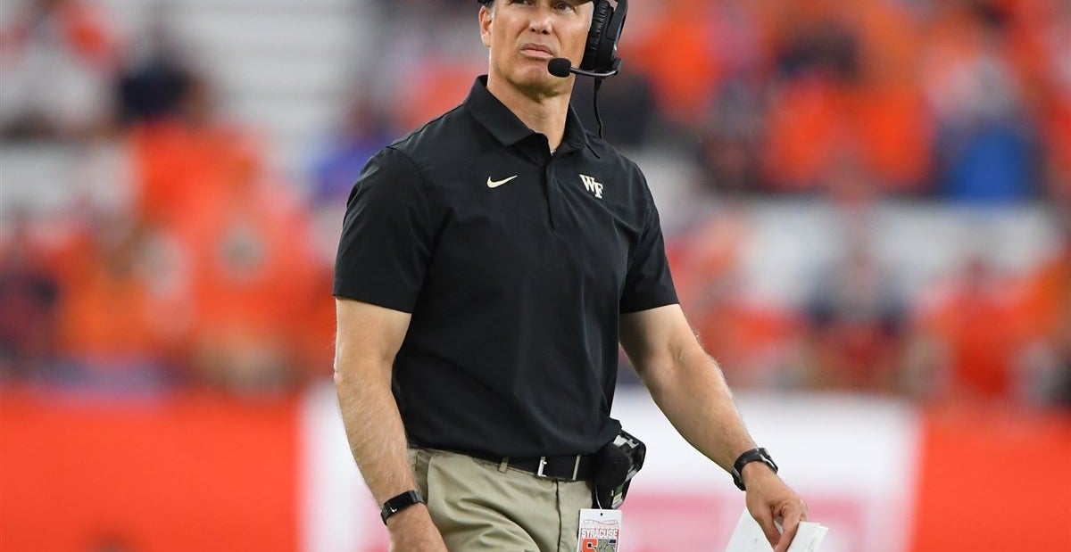 Wake Forest coach Dave Clawson post-Duke press conference Q&A