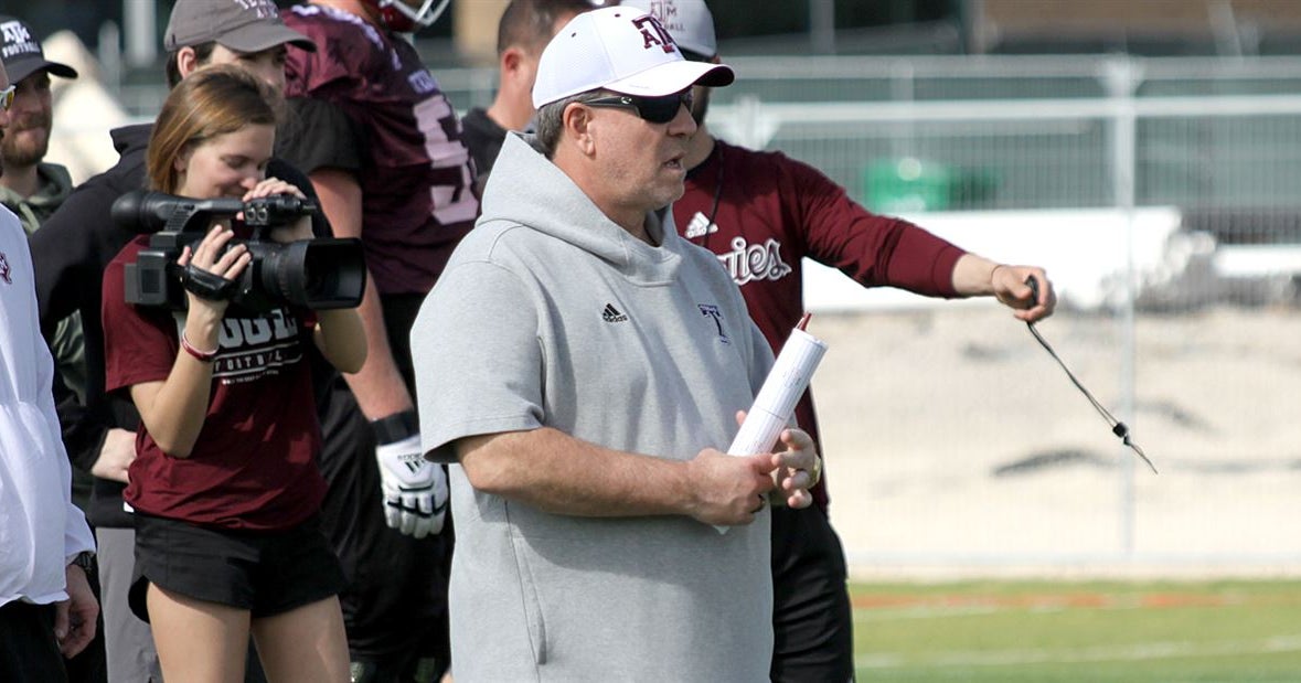 Live updates: Texas A&M's Jimbo Fisher, Layden Robinson and McKinnley ...