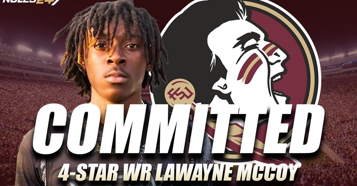 4-Star WR Lawayne McCoy commits to Florida State, he goes in-depth on ...
