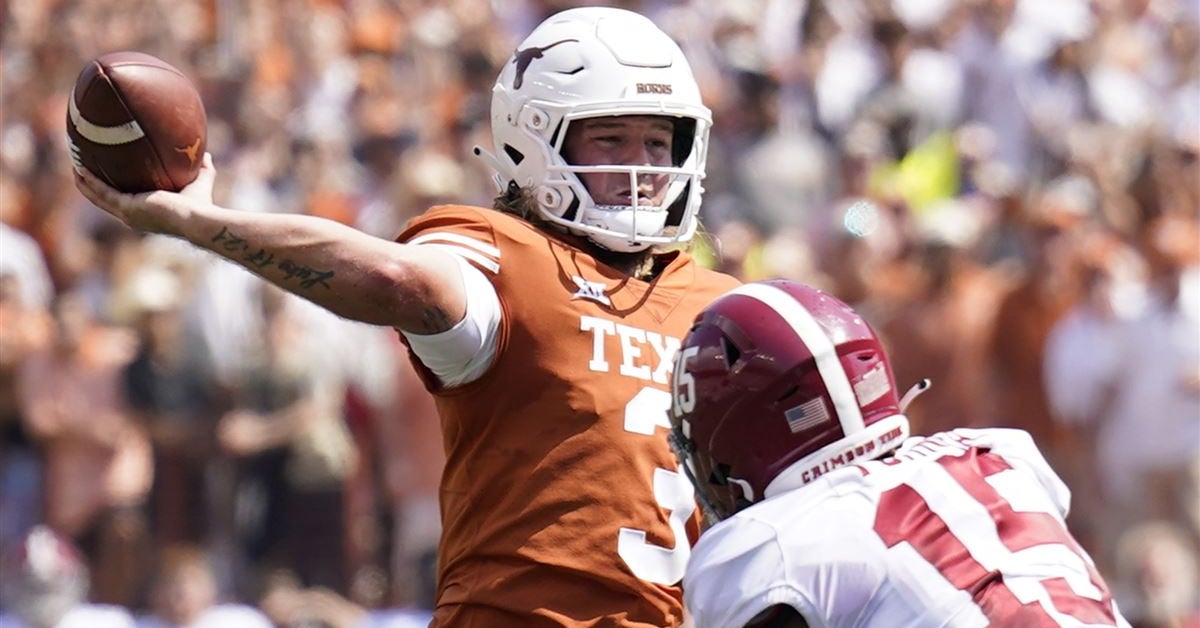 Quinn Ewers injury: Drew Brees sends message after Texas QB exits Alabama game with shoulder issue