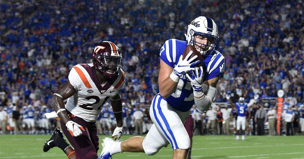 Duke Football TE Noah Gray named Second Team All-American