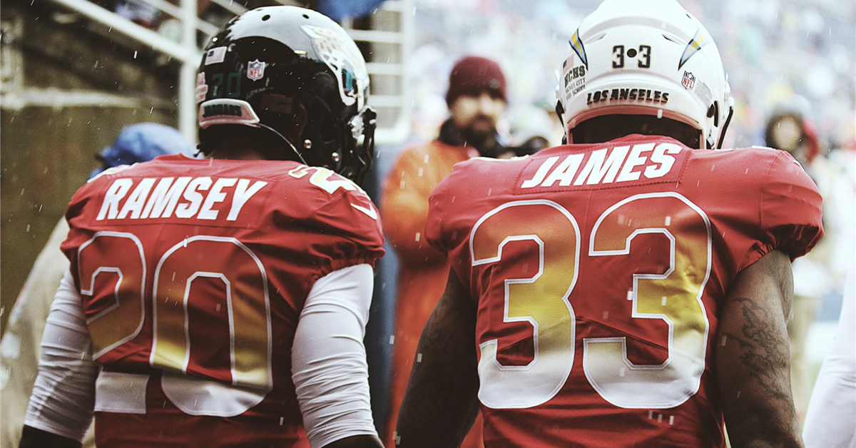 Jalen Ramsey and Derwin James are the top rated players at their ...