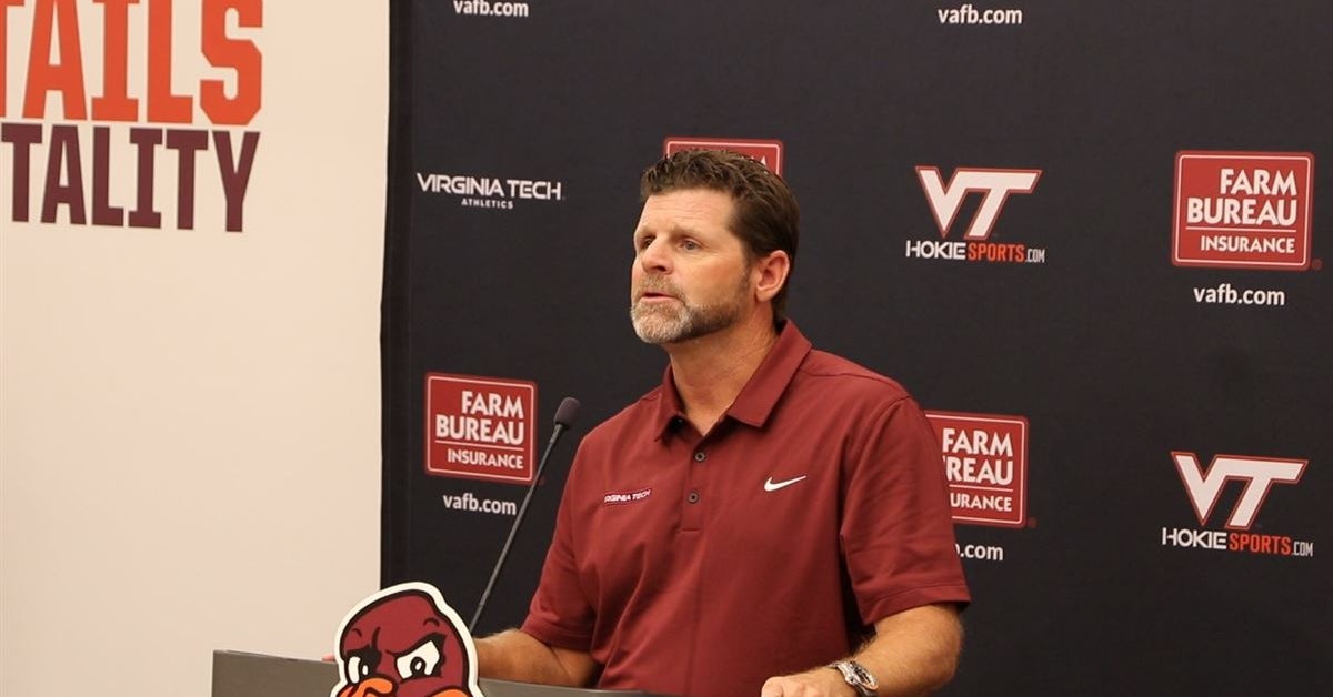 Virginia Tech's Brent Pry, Tyler Bowen speak on WR Room Transformation