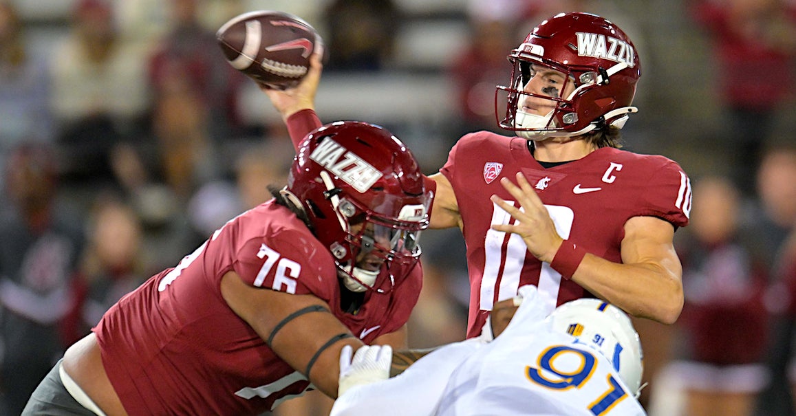 Disorganized first half but powered by Cooper Mathers, Cougs lead SJSU ...