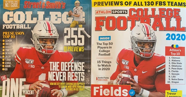 First two preseason college magazines like Ohio State's chances