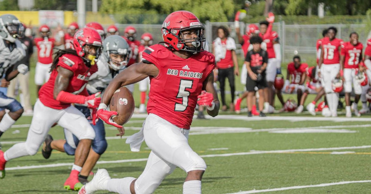 Top247 WR Nathaniel Joseph headlines Miami's first 7-on-7 day