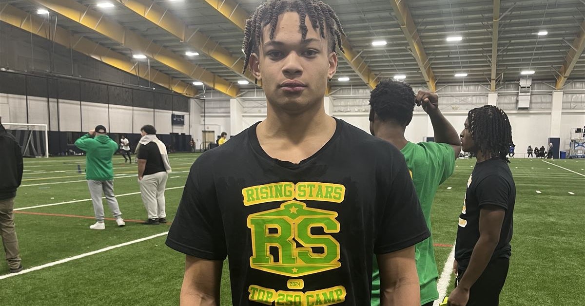 Emerging In-state EDGE Isaiah Harris talks stellar sophomore season ...