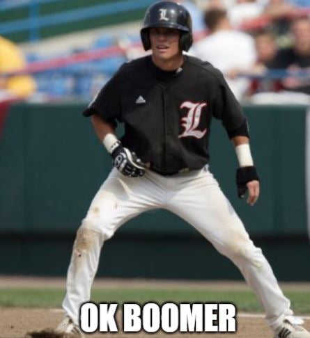 whining about L's down is the most Boomer thing ever