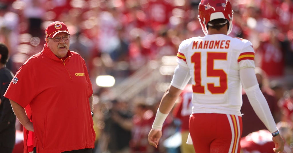 Chiefs attend OC Matt Nagy's son's high school football game